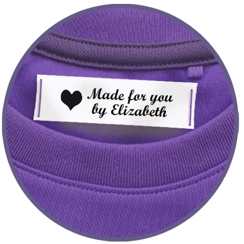 Sew On Name Labels with Icon - Custom Clothing Labels – starlightlabels