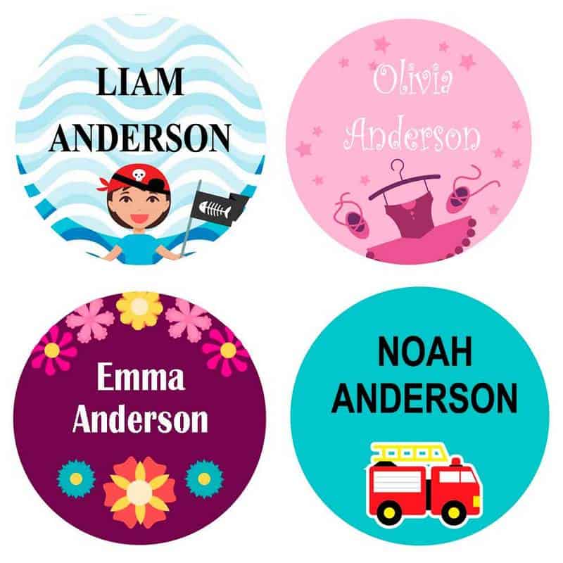 Stick On Laundry Labels | Washer Dryer Safe Laundry Tags – starlightlabels